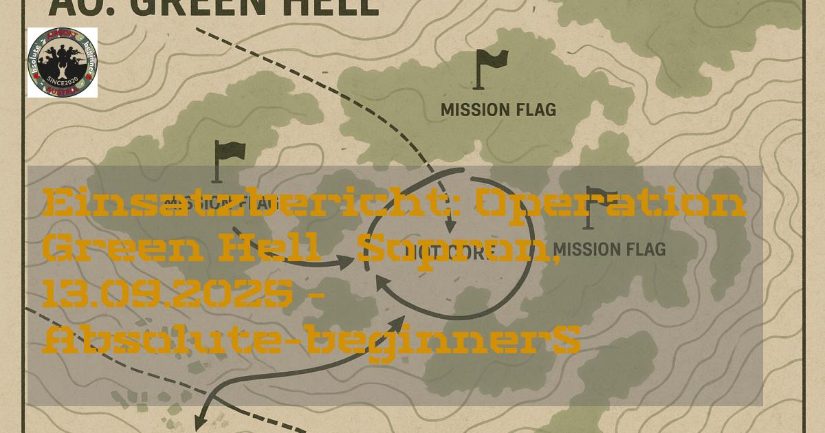 Einsatzbericht: Operation Green Hell – Sopron, 13.09.2025 – Absolute ...